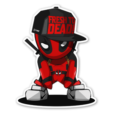 Deadpool Wolverine Sticker - Sticker Mania