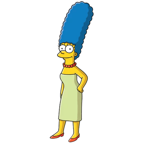 Marge Simpson The Simpsons Character Sticker - Sticker Mania