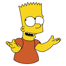 Bart Simpson Armpit Fart Sticker - Sticker Mania