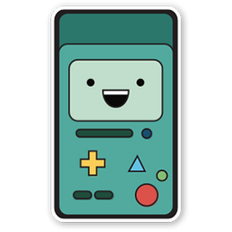 Adventure Time - BMO Sticker - Sticker Mania