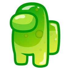 Among Us Tooth Sticker - Sticker Mania