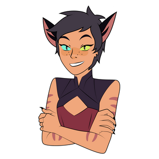 She-Ra and the Princesses of Power Catra Sticker - Sticker Mania
