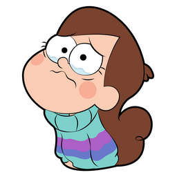 Gravity Falls Crying Mabel Sticker - Sticker Mania