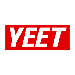 YEET Sticker - Sticker Mania
