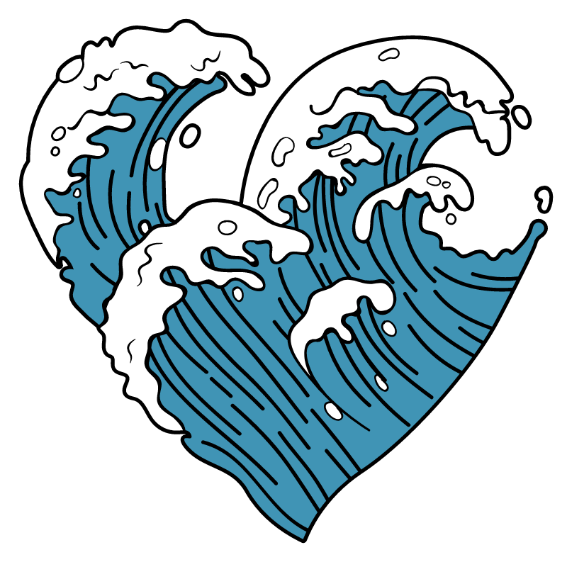 Heart With Waves