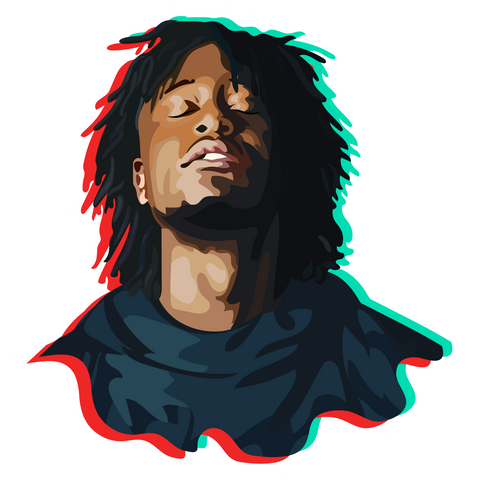 KB Rapper Sticker - Sticker Mania