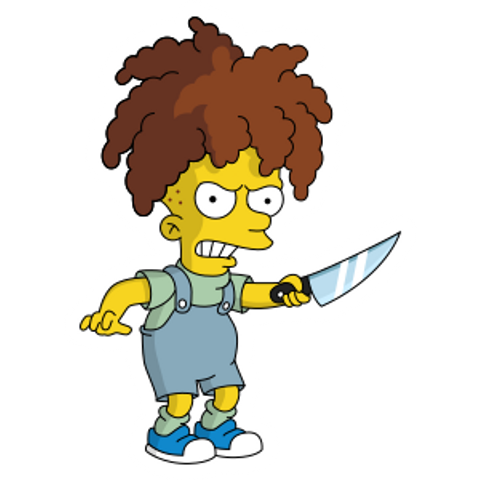 The Simpsons Gino Terwilliger Sticker - Sticker Mania