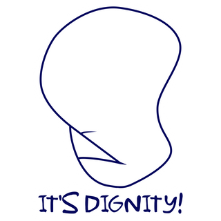 The Simpsons It's Dignity Sticker - Sticker Mania
