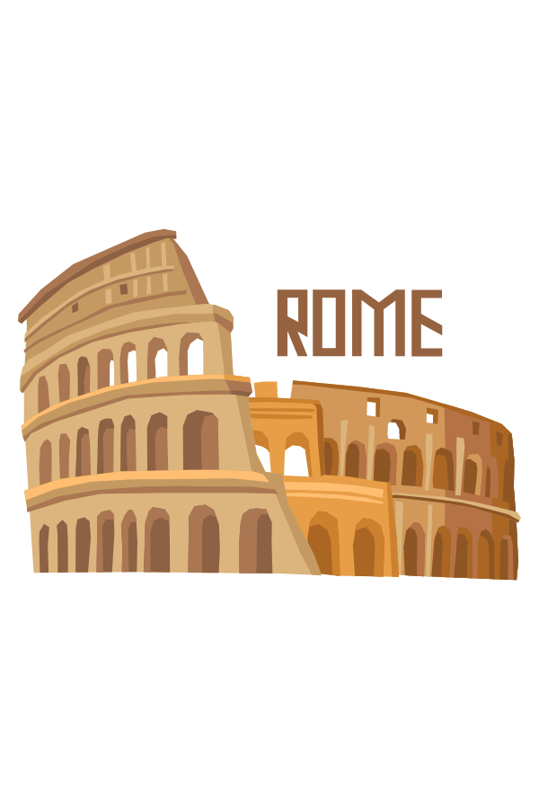 Rome Antique Stickers